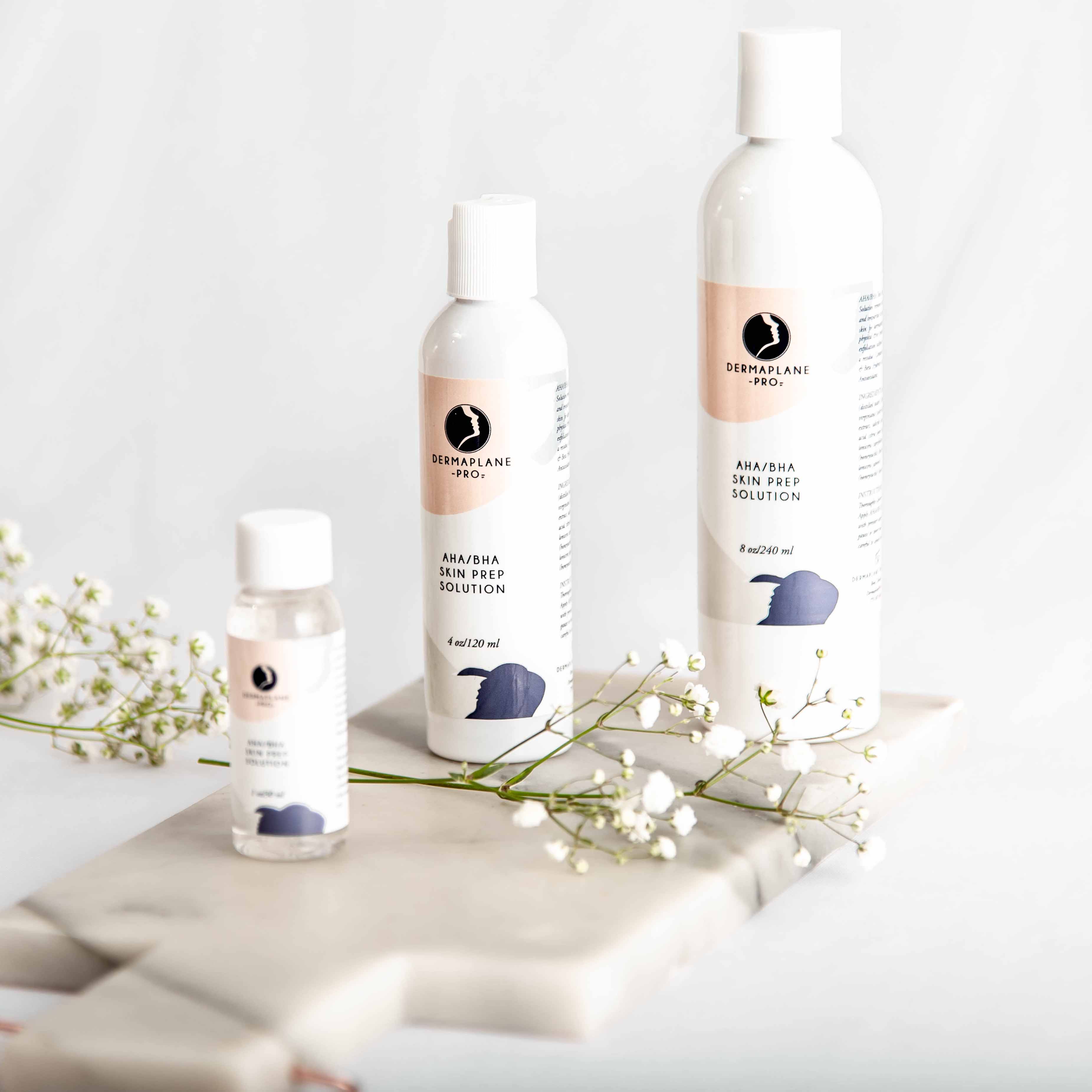 Skin Prep Solution AHA/BHA | DermaplanePro Canada – Dermaplane Pro Canada